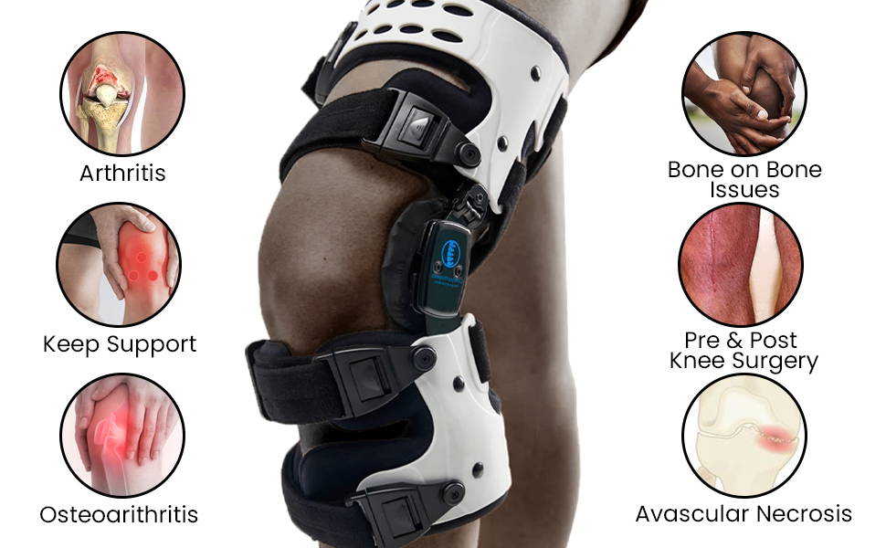 Oa Unloader Knee Brace Medial And Lateral Support L1851l1843